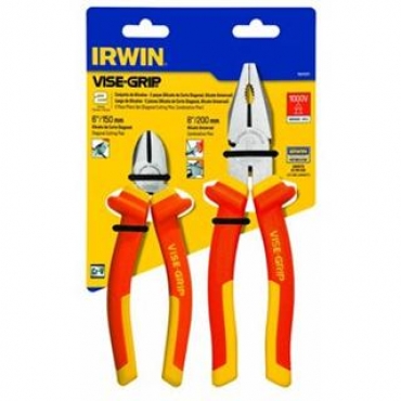 Grupo Ferretero CHC :: Juego de 2 Pinza con Aislamiento 1,000 V