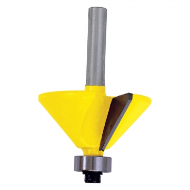 Grupo Ferretero CHC :: Broca para router 1/4" chaflán con balero 1-1/4"