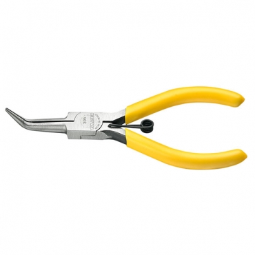 Grupo Ferretero CHC :: Pinza de punta de aguja 5 C/Angulo de 90 lisa