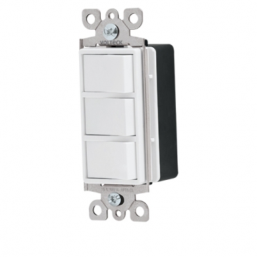 Grupo Ferretero CHC :: Interruptor triple color blanco