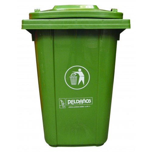 Grupo Ferretero CHC :: Bote verde exterior movil de 360L