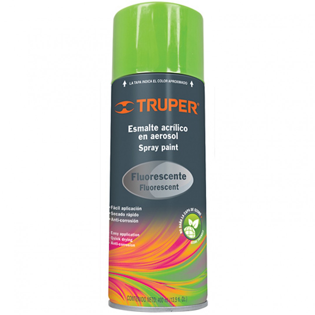 Grupo Ferretero CHC :: Aerosol color verde fluorescente de 400 ml