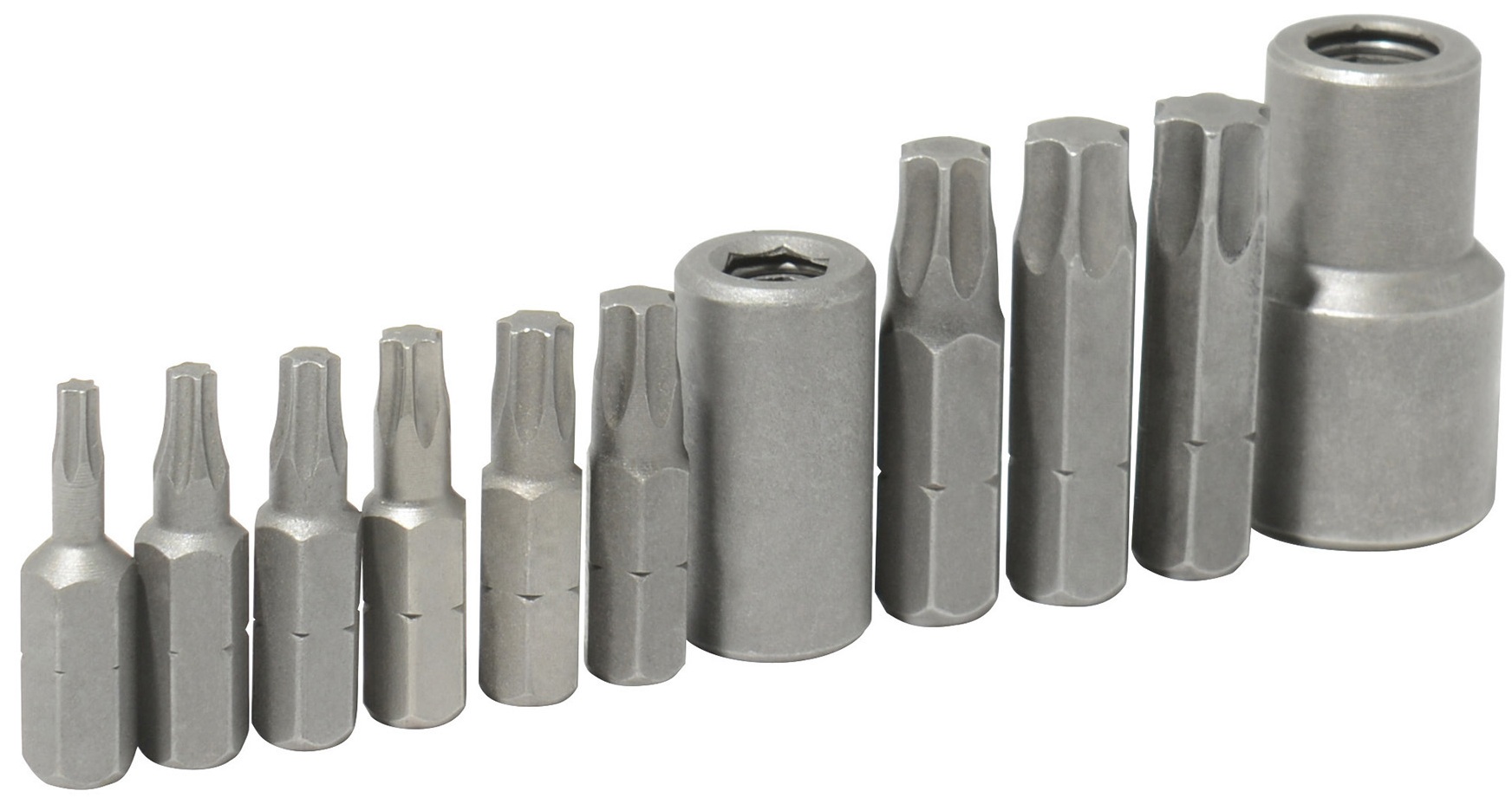 Grupo Ferretero CHC :: Juego de puntas torx 11 piezas